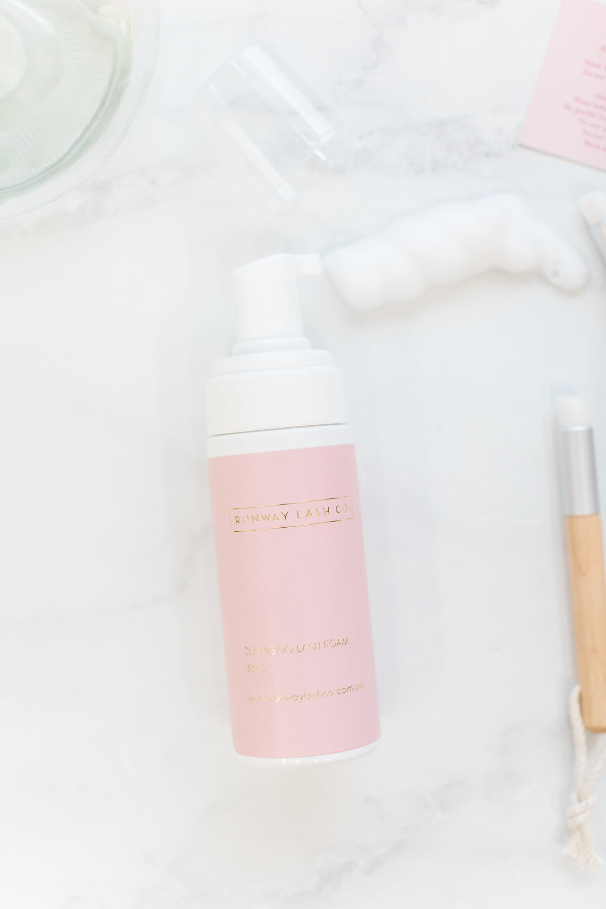 Cleansing Lash Foam | Runway Lash Co.