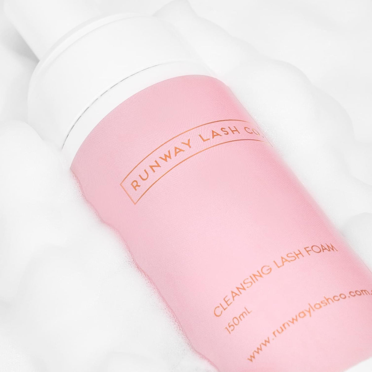Cleansing Lash Foam | Runway Lash Co.